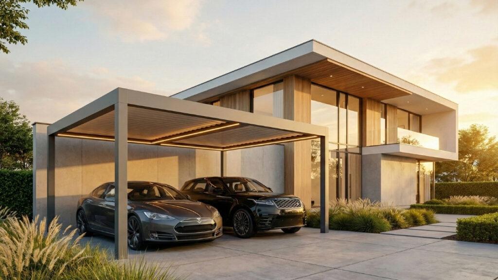 Overkapping auto: beste keuze, kosten en tips → Tuinmarqt